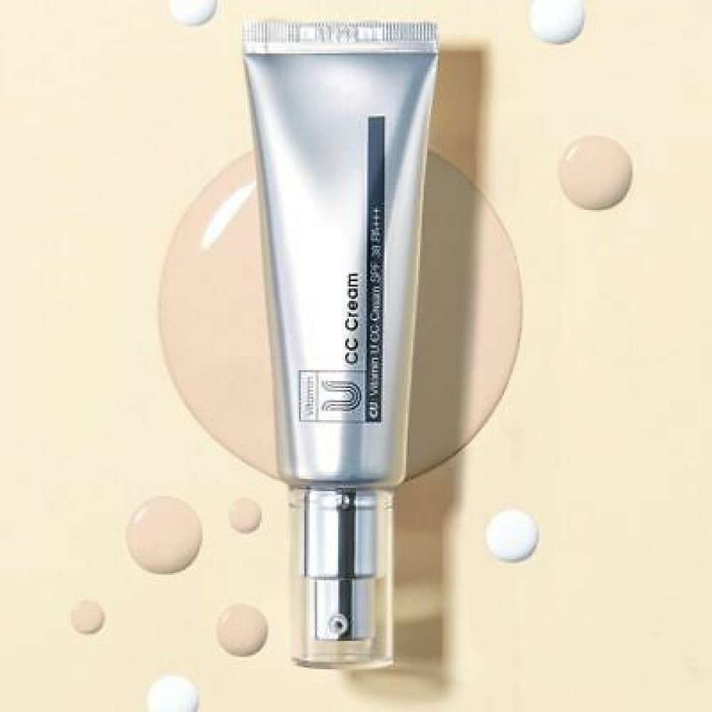 CU Skin Vitamin U CC Cream SPF38+ / РА+++ Багатофункціональний СС-крем ...